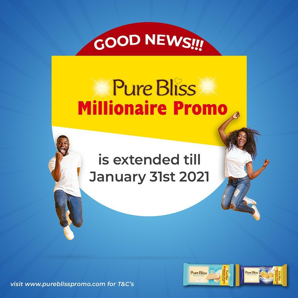 Pure Bliss extends Millionaire Promo till end of January | Marketing ...