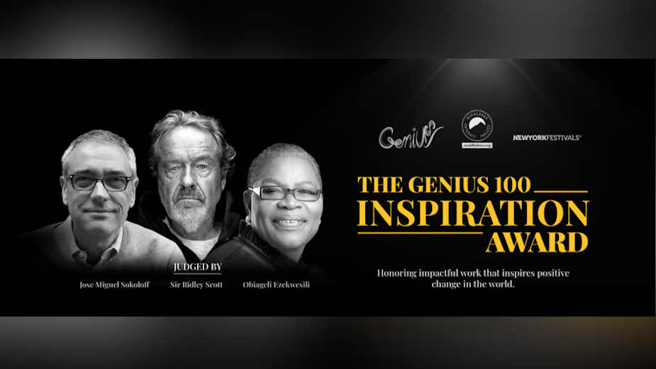 New York Advertising Awards unveils Genius 100 Inspiration Award ...